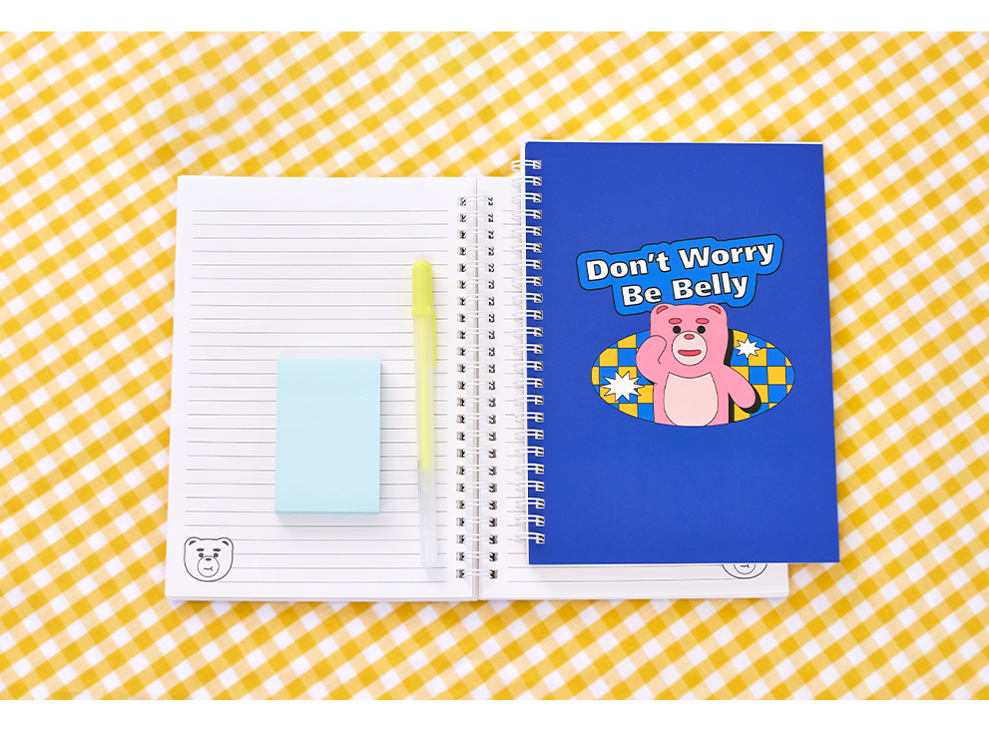 【BELLYGOM】ROARING NOTEBOOK – K-NARA KOKO