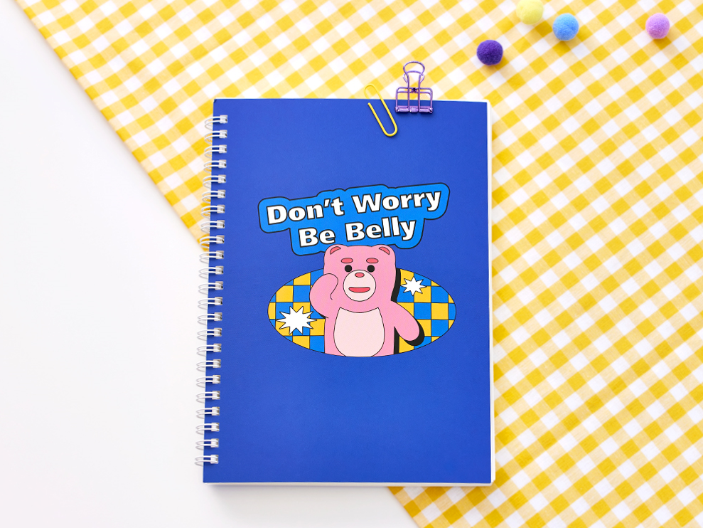 【BELLYGOM】ROARING NOTEBOOK – K-NARA KOKO