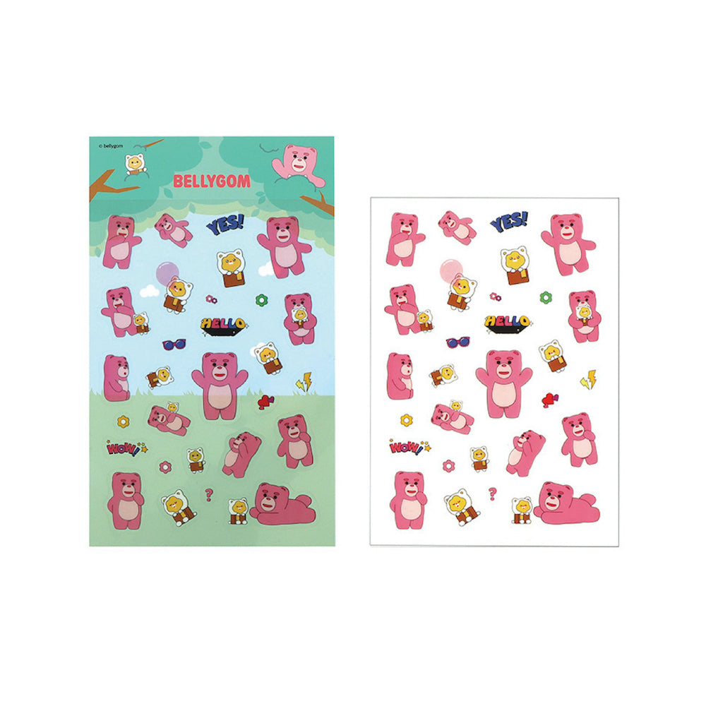 【BELLYGOM】Clear film sticker(3TYPES) – K-NARA KOKO
