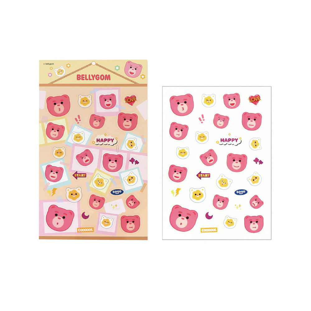 【BELLYGOM】Clear film sticker(3TYPES) – K-NARA KOKO