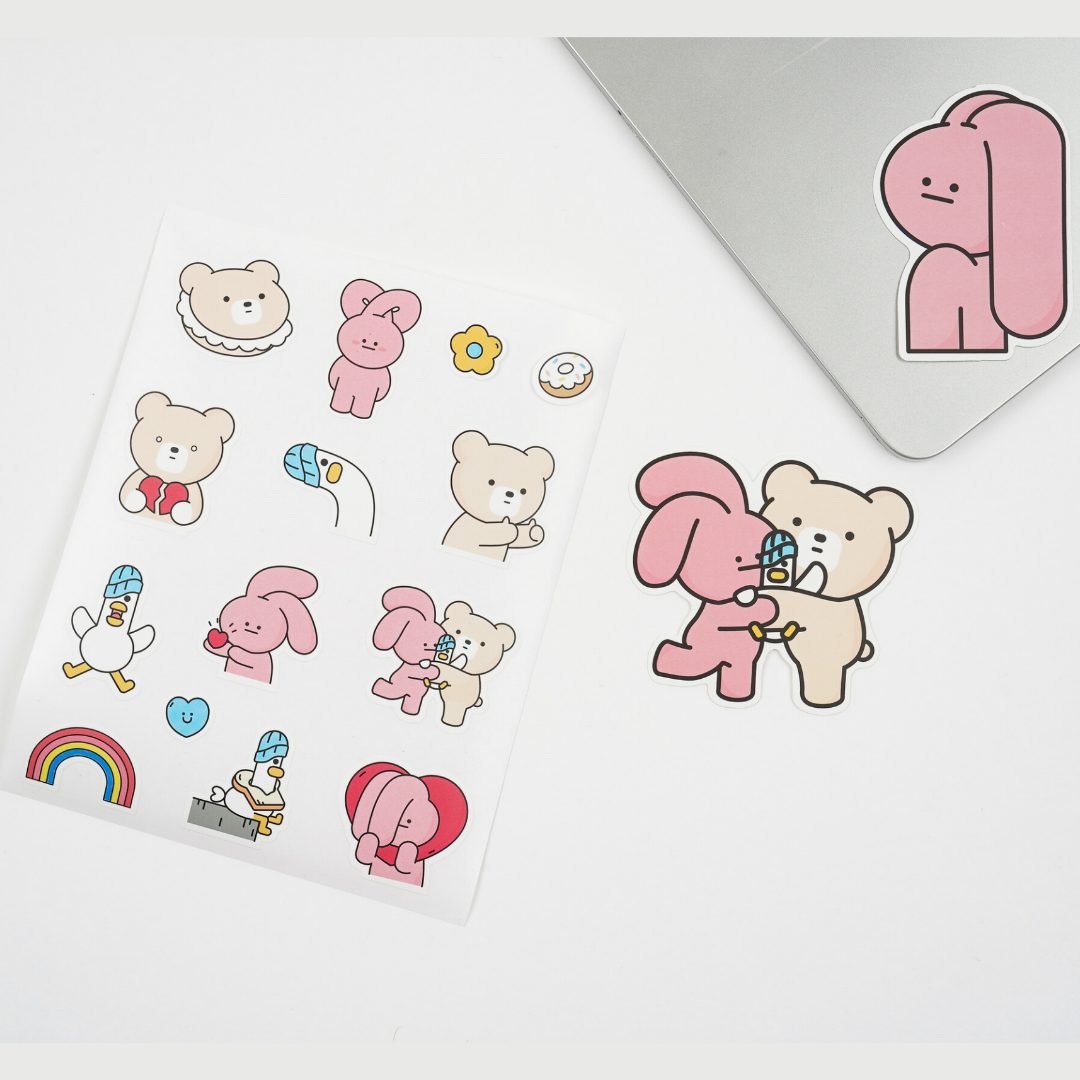 【PINK&VEN】Deco sticker_Ver2. Art – K-NARA KOKO
